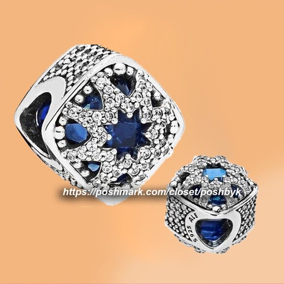 Pandora | Jewelry | Pandora Glacial Beauty Charm 79636nsb | Poshmark